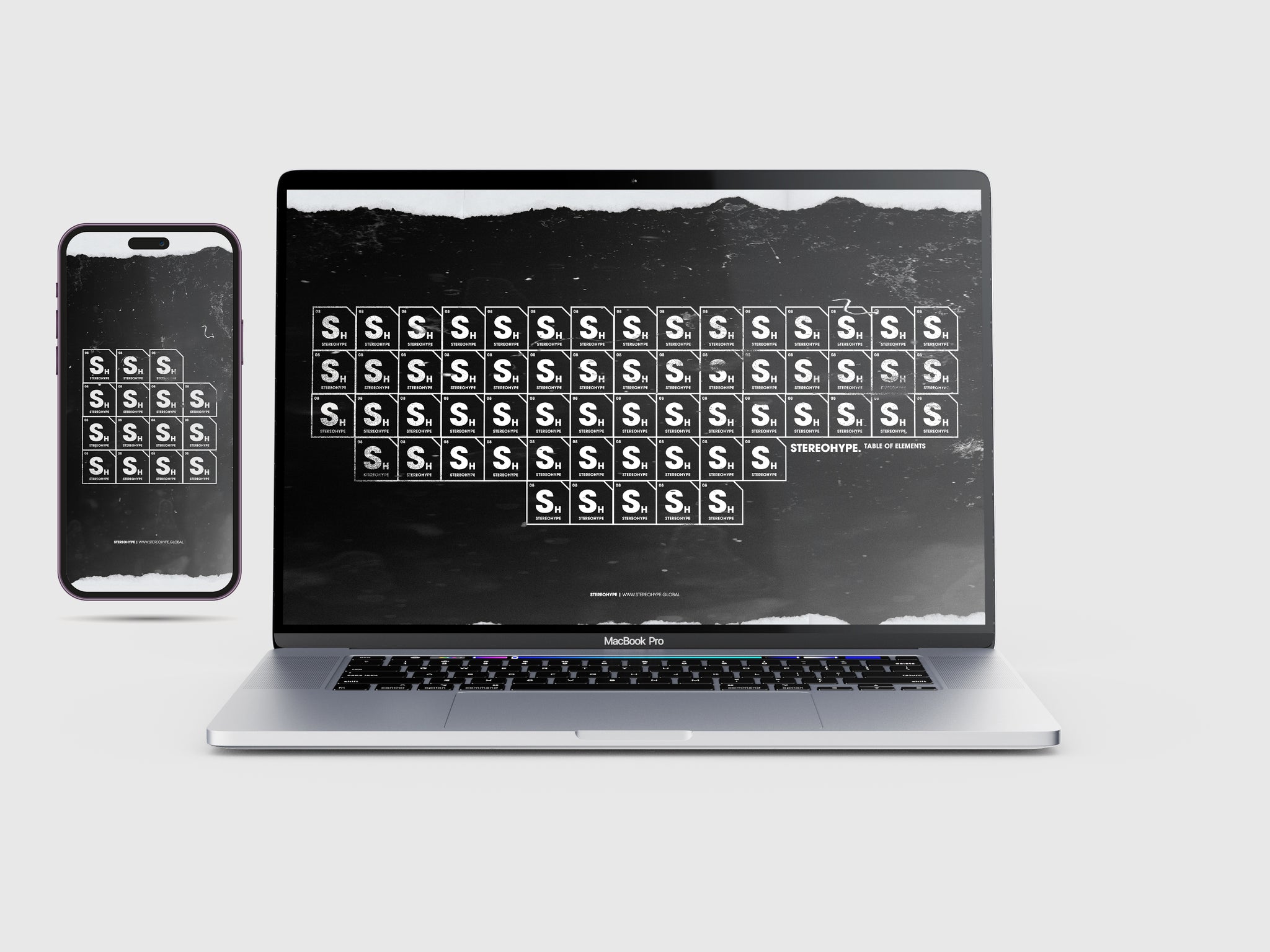 SH 'Periodic Table' Wallpaper - FREE – STEREOHYPE